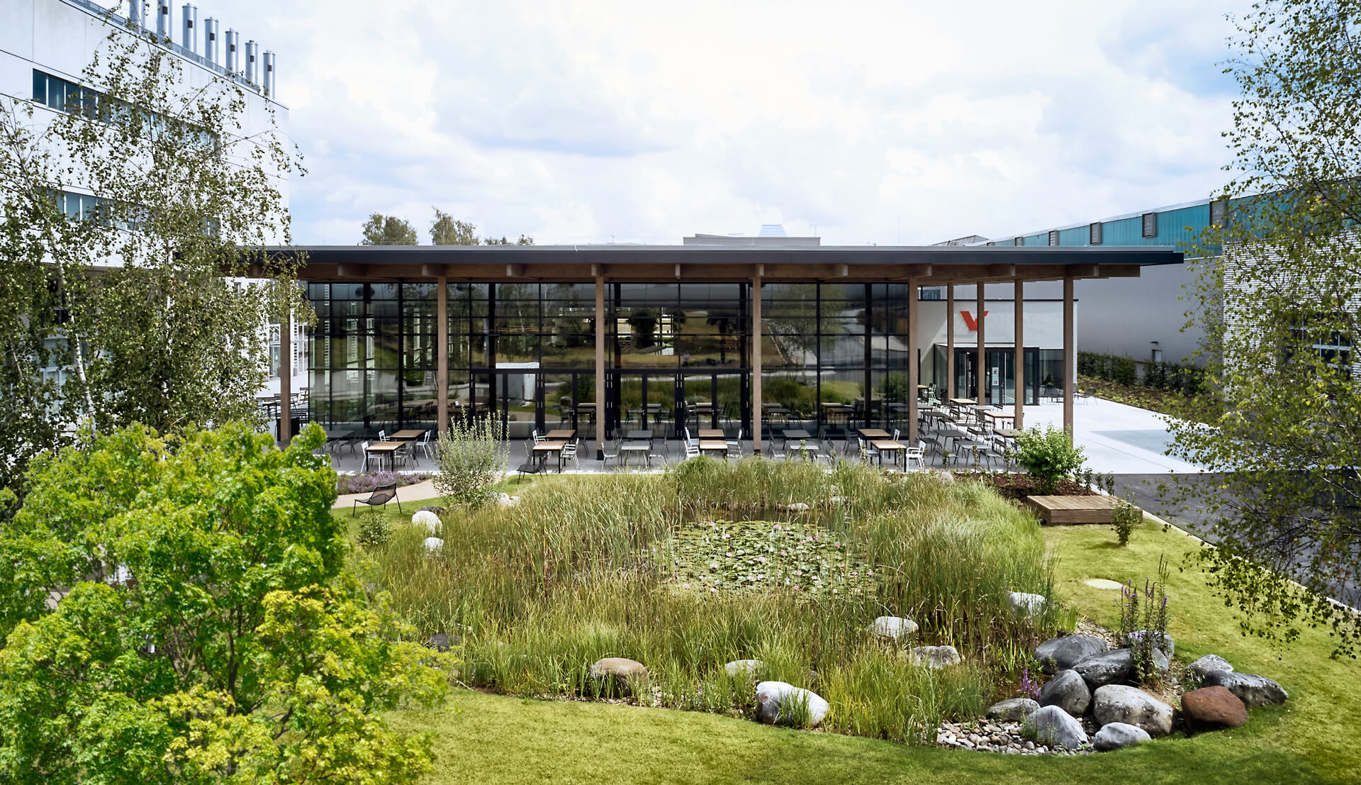 Viessmann Allendorf Mitarbeiterrestaurant :: blocher partners